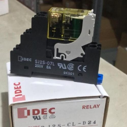 Jual Terjangkau Slim Power Relay 2 Pole 12V With Led Idec Rj2S-Cl-D12 ...