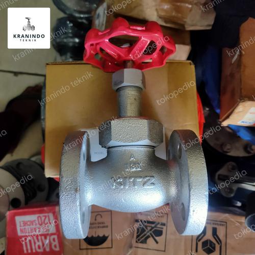 Jual Globe Valve Steam Kitz 2 Inchi DN 50 Flange Jis 20K Ductile Iron ...