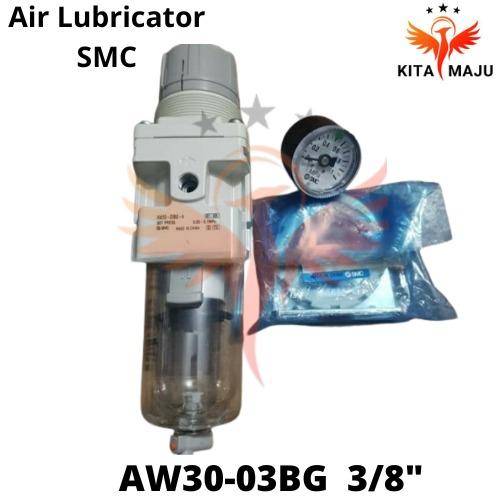 Jual AW30-03BG (Air Filter Regulator 3/8"in pressure gauge+plat besi) smc - Jakarta Barat ...