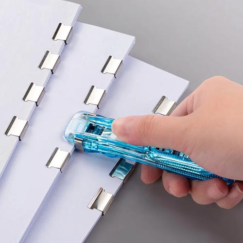 Jual Paper Clipper Portable Penjepit Kertas Stapler Staples Binding ...