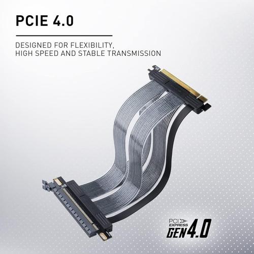 Jual Tecware PCIe Gen 4.0 180 Degree Riser Cable - 200 mm - Vertical ...