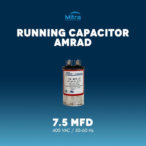 Jual Running Capacitor Amrad 7.5MFD/400VAC/50-60Hz - Kota Surabaya ...