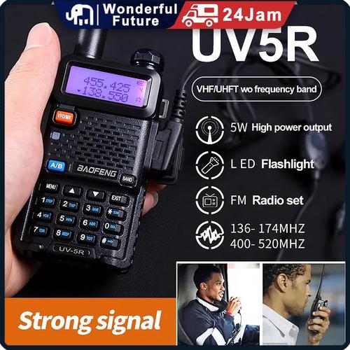Jual YF HT BAOFENG UV 5RE Dual Band VHF UHF, Bopeng UV5R E 1 Tahun - 5 RE - Jakarta Selatan ...
