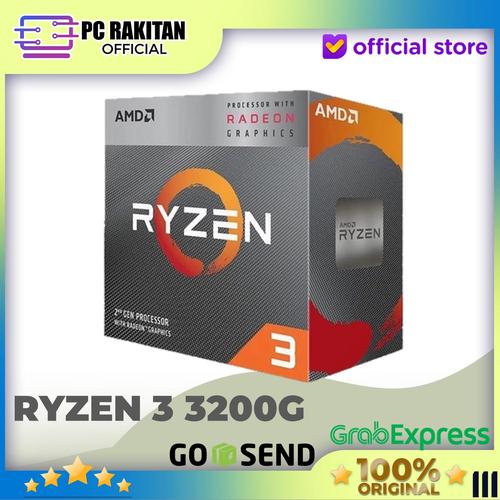 Promo AMD Processor Ryzen 3 3200G With Vega 8 Graphics (6 core 8 ...