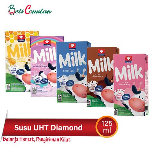 Promo Susu Uht Milk 125ml - Susu Full cream Paket 1 karton - Cokelat ...