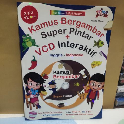 Jual kamus bergambar super pintar plus VCD interaktif inggris-indonesia ...