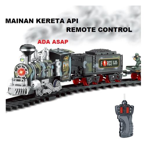Jual MAINAN ANAK REMOTE CONTROL REL KERETA API / RAIL MOBIL TRAIN UAP ...