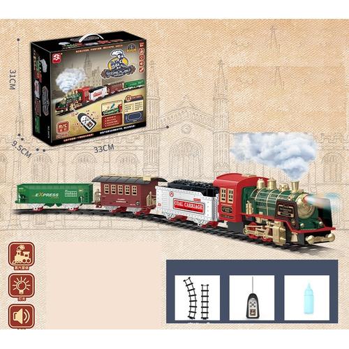 Jual MAINAN ANAK REMOTE CONTROL REL KERETA API / RAIL MOBIL TRAIN UAP ...