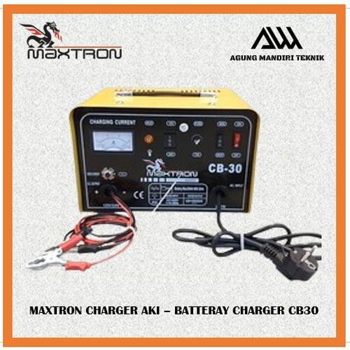Jual MAXTRON CB 30 Charger AKi - Battery Charger 30A Cas Aki Kering ...