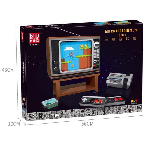 Jual Mould King 10013 MK Entertainment Unit Mario Mainan Bricks ...