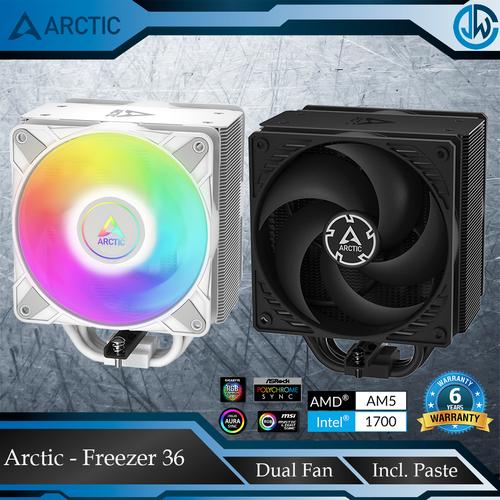Jual Arctic Freezer 36 ARGB & Non A-RGB - Dual Fan CPU Cooler|Black ...