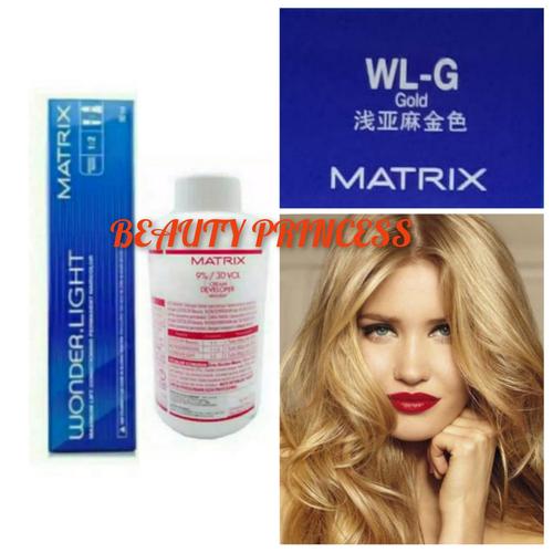 Jual MATRIX WONDER LIGHT GOLD / WL-G DAN OXYDANT - Jakarta Utara ...