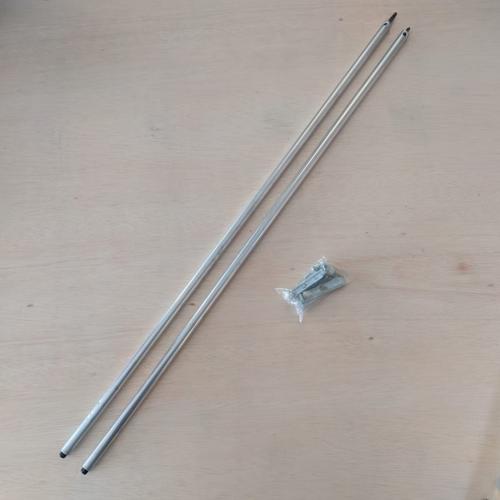 Jual Rel Sliding Jendela Vertikal 55cm Alumunium Kayu Rel Geser Atas ...