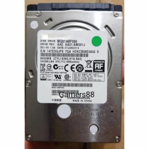 Jual HDD 500GB HARDISK 500GB Laptop 2.5" Internal Harddisk Notebook ...