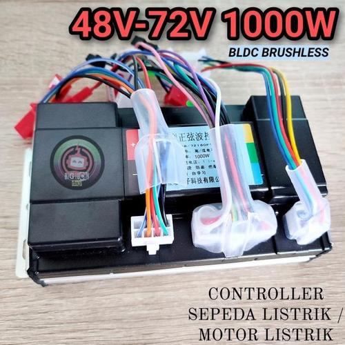 Jual ST CONTROLLER SEPEDA LISTRIK / MOTOR LISTRIK 48V-72V 1000W BLDC ...