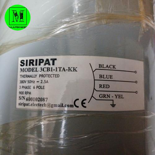 Jual Motor Fan SIRIPAT 3CB1 - 1TA - KK - Jakarta Barat - MAJUTEKNIK ...