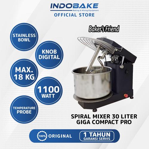 Jual Baker's Friend - Spiral Mixer 10 Liter & 30 Liter / Pengaduk ...