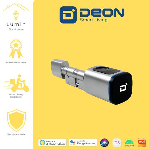 Promo DEON Smart Home Cylinder Silinder Kunci Pintu Door Lock D02 ...