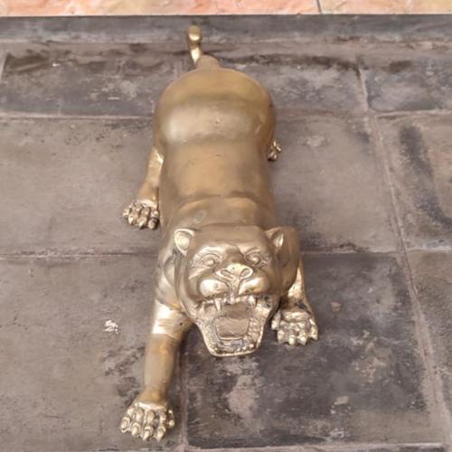 Jual Patung Macan Harimau Besar Kuningan Emas - Kab. Sukoharjo - Barang ...