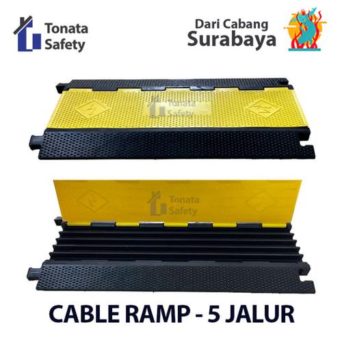 Jual Polisi Tidur Pelindung Kabel / Speed Bump Cable Ramp Protector 5 ...