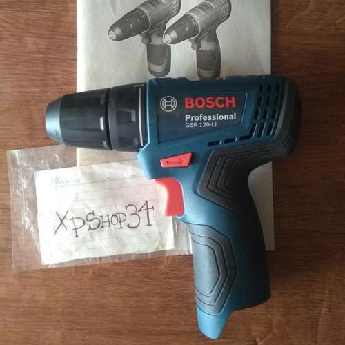Jual US bor cordless drill Bosch gsr 120 li 12v gen 3 unit only ...