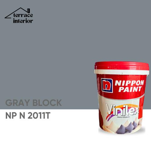 Jual Cat Tembok Vinilex 5000 Interior & Exterior Abu 25 Kg - GRAY BLOCK ...