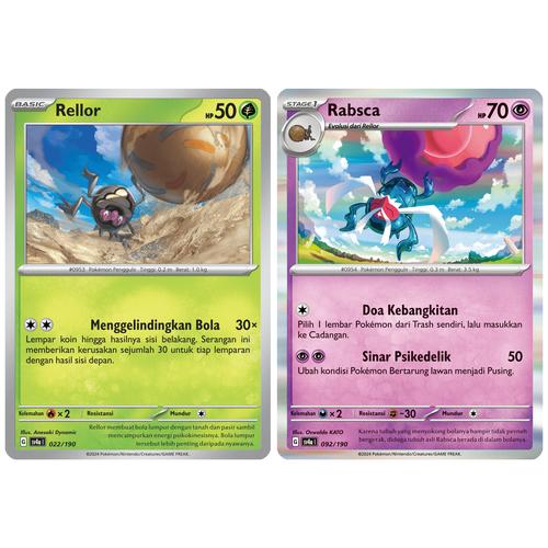Jual Pokemon TCG Indonesia - Rellor, Rabsca sv4a - Rabsca - Kab ...