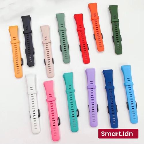 Jual Silicone Soft Strap Huawei Band 6 7 Honor Band 6 Replacement Band ...