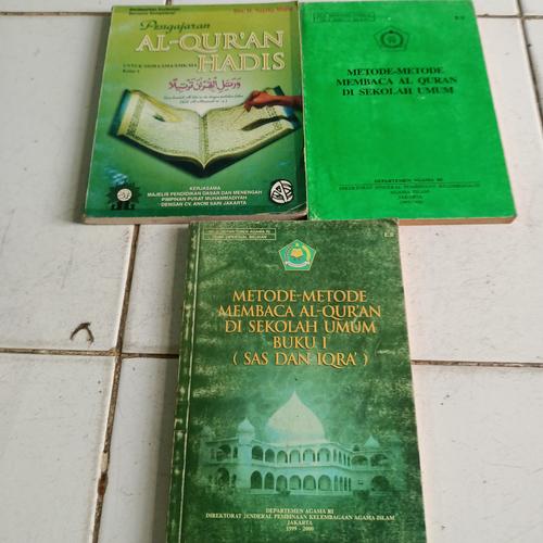 Jual PENGAJARAN AL QURAN HADITS, METODE METODE MEMBACA AL QURAN - SAS ...