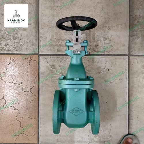 Jual Gate Valve Toyo 2 1/2 Inchi DN 65 Flange Jis 10K Cast Iron - Kota ...