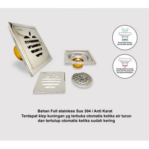 Jual Saringan Cover Penutup Tutup Saluran Air Got Lantai Kamar Mandi ...