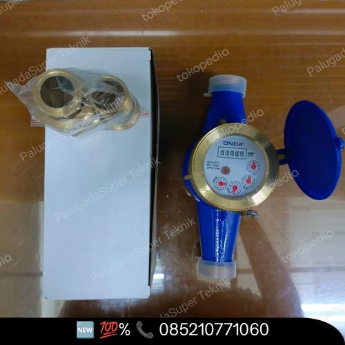 Jual Meteran Air ONDA 1 Inch DN 25 mm Water Meter ONDA 1 inch DN 25 mm ...