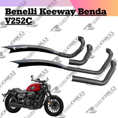 Jual Knalpot Benelli Keeway Benda V252C Full System Stainless Steel New ...