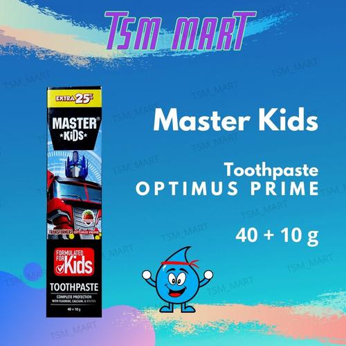 Jual Master Kids Toothpaste Optimus Prime Transformers 50 gram - Kota ...