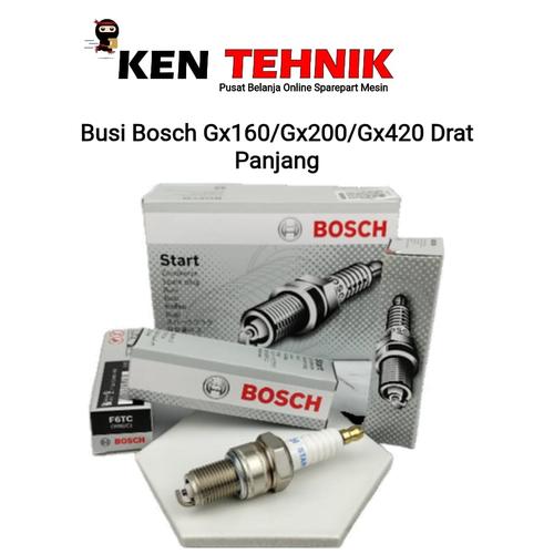 Jual Busi Bosch Mesin Gx160 Gx200 Gx270 Drat Panjang F6TC ASLI - Kab. Tangerang - KEN TEHNIK ...