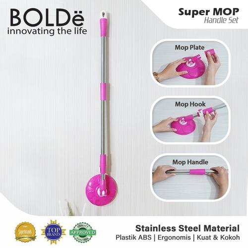 Jual Tongkat Alat Pel BOLDe Handle sets Super MOP Tongkat Pel Gagang ...