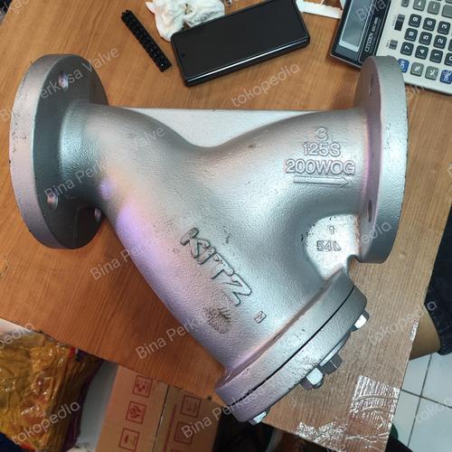 Jual Y Strainer Kitz Cast Iron 125 - 200wog / 4" inch DN 100 Cast Iron ...