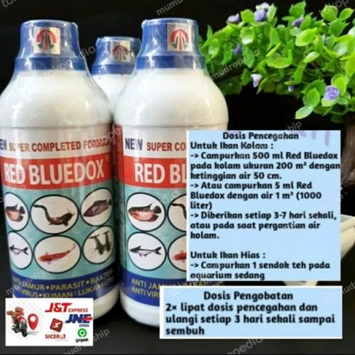 Jual RED BLUE DOX 500 ML OBAT ANTI JAMUR LUKA BAKTERI VIRUS KUMAN IKAN ...