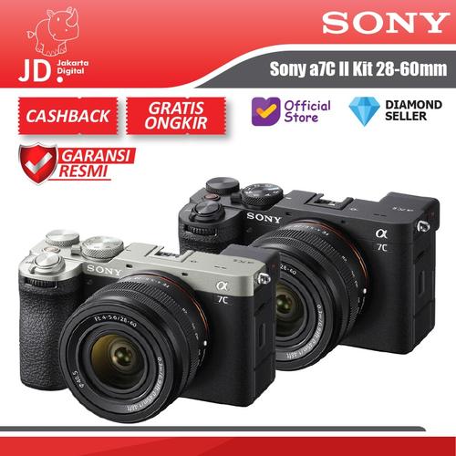 Promo Sony a7C II Kit 28-60mm Mirrorless Camera - Sony A7C Mark II ...