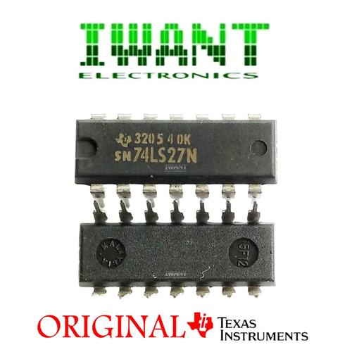 Jual 74LS27 ORIGINAL TI SN74LS27 74LS27N DM74LS27 IC SN74LS27N LS27 ...
