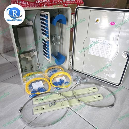 Jual odc 48 core lengkap pigtail sc upc / odc tiang 48 core - Jakarta ...