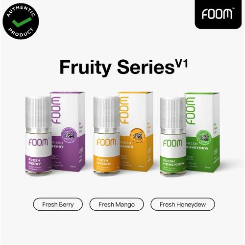 Jual LIQUID SALTNIC FOOM FRUITY SERIES V1 30ML LIQUID BY FOOM ORIGINAL ...