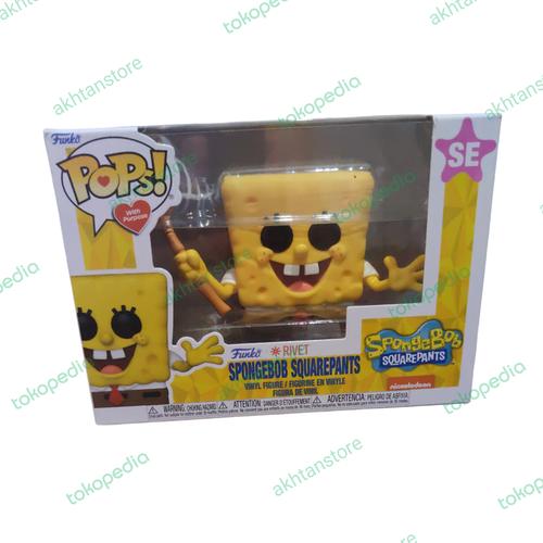 Jual funko pop with purpose spongebob squarepants with net - Jakarta ...