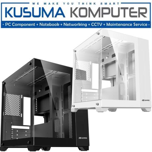 Jual Da Gaming Digital Alliance N30SE White / Black Micro ATX Gaming ...