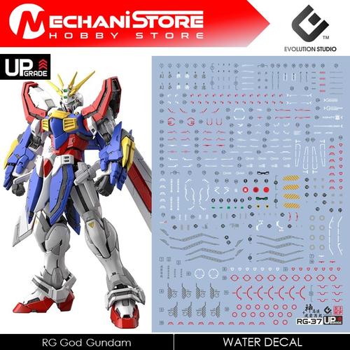 Jual EVO Decal RG - RG37 God Gundam - Kab. Bandung - mechaniSTORE ...