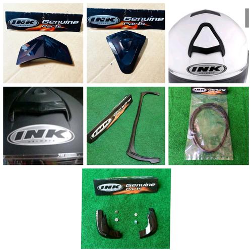 Jual ventilasi dan part helm ink dynamic original - lock visor+baut ...