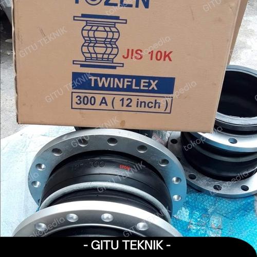 Jual Flexibel Joint 12" inchi / DN 300 JIS 10K Twinflex - Jakarta Pusat ...