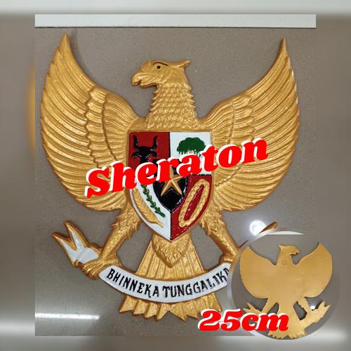 Jual patung Garuda Pancasila lambang Garuda Fiber UK. 25cm - Jakarta ...