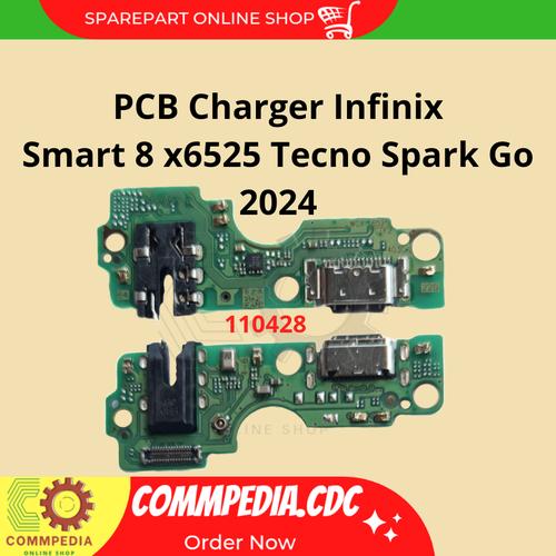 Jual Fleksibel/PCB Charger Infinix Smart 8 x6525/ Tecno Spark Go 2024 - Kota Bandung - Commpedia ...