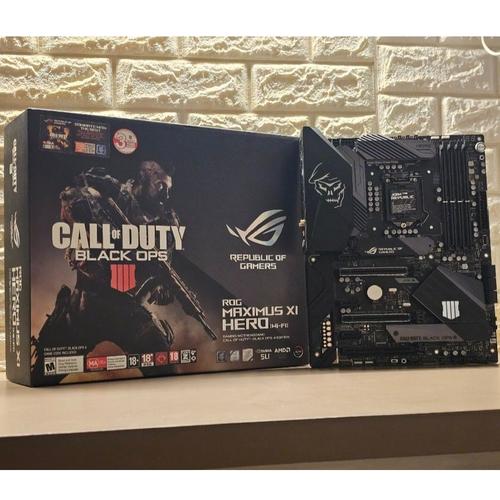 Jual Asus Rog Maximus Xi Hero Wifi Z390 Call Of Duty Black Ops Edition
